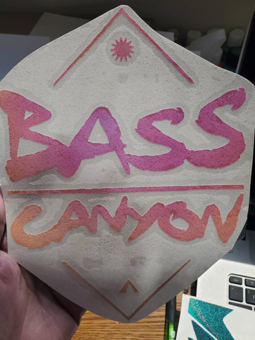 Bass Vinyl Decal: EDM Car Window Sticker - Etsy