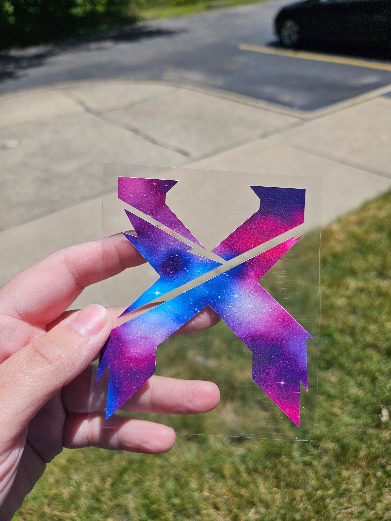 X EDM DJ Car Decal-vinyl Decal Sticker - Etsy