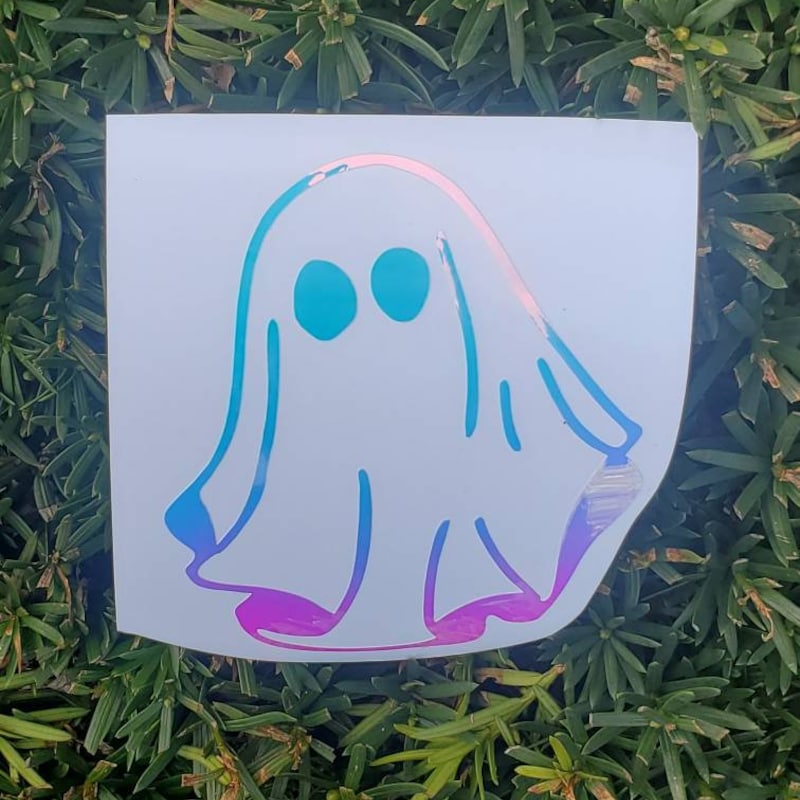 Pink Ghost Car Decals - Etsy