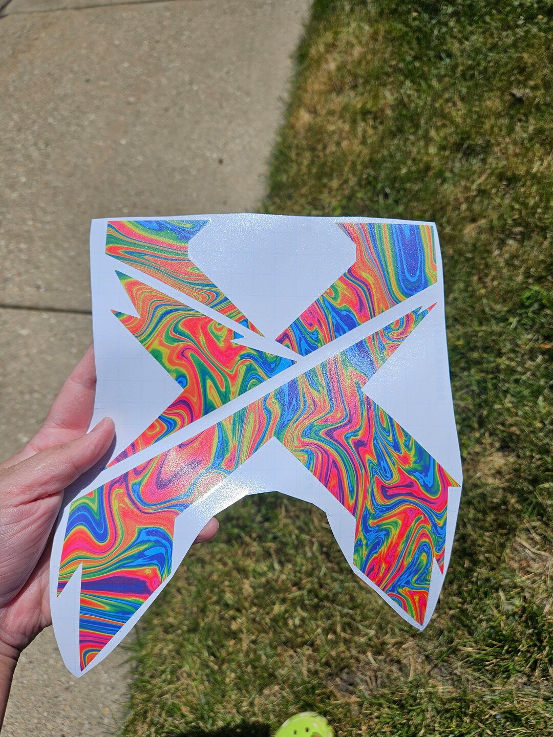 X EDM DJ Car Decal-vinyl Decal Sticker - Etsy