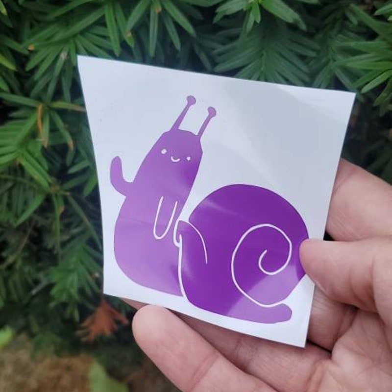 Snail Vinyl Decals - Etsy
