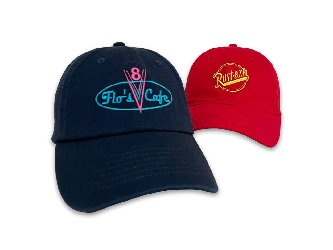EMBROIDERED Rusteze Flo's V8 Cafe - Rusty and Dusty - Disney Cars ...