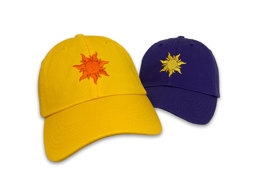 EMBROIDERED HAT Rapunzel Tangled Lantern Sun Magic Kingdom Cap ...
