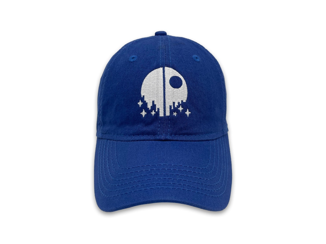 EMBROIDERED HAT Star Wars Death Star | the Mandalorian Cap Unstructured ...