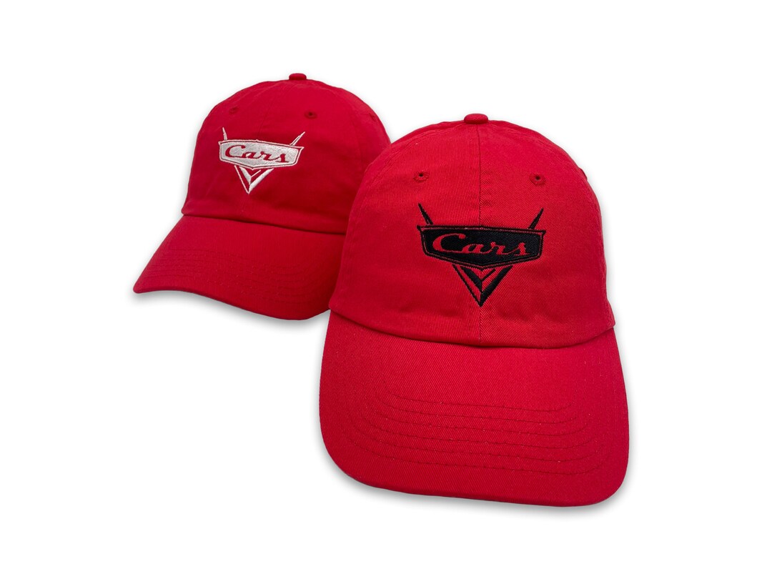 EMBROIDERED HAT - Disney Cars - 95 Lightning Mcqueen - Kids and Adult ...