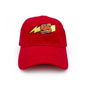 EMBROIDERED HAT 95 Lightning Mcqueen - Disney Cars - Stitched ...