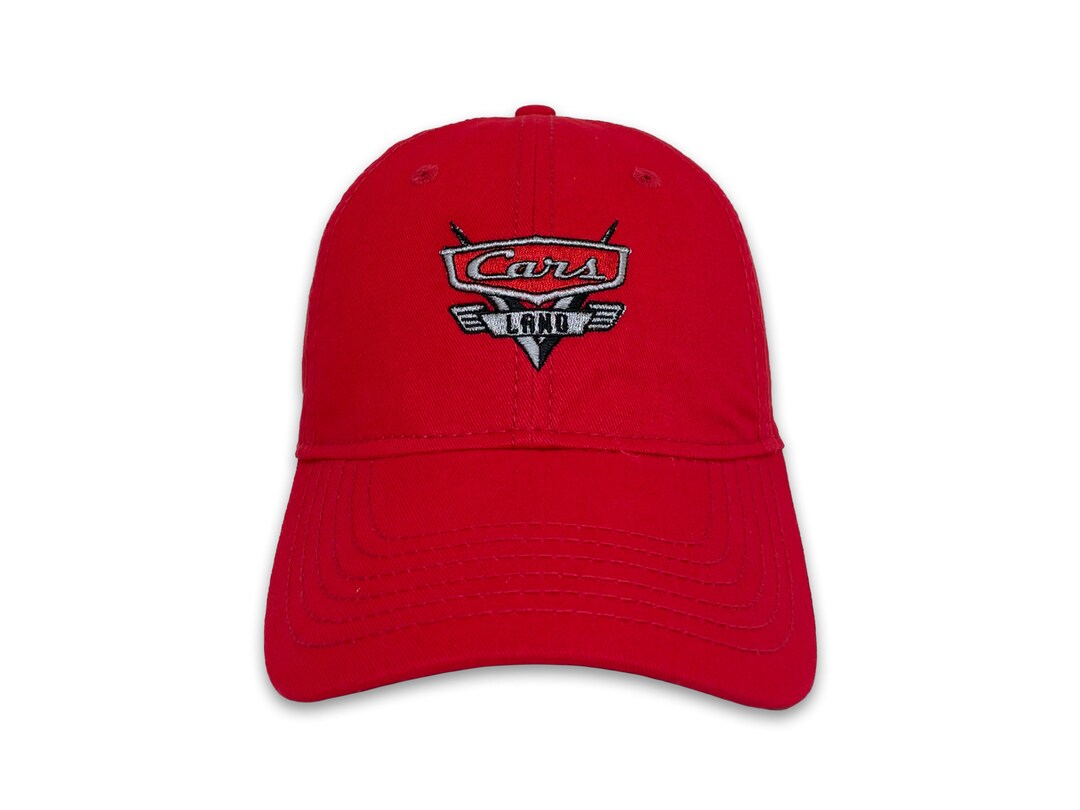 EMBROIDERED HAT - Disney Cars Land - 95 Lightning Mcqueen - Adult and ...