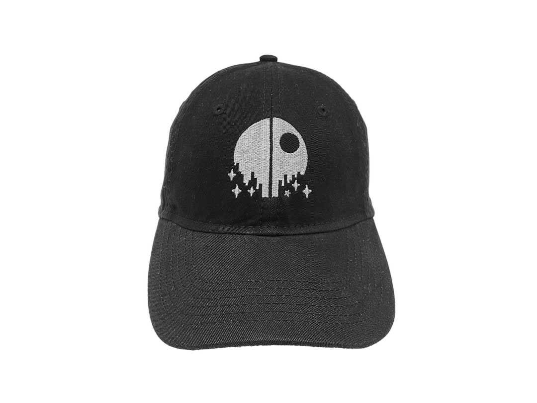 EMBROIDERED HAT Star Wars Death Star | the Mandalorian Cap Unstructured ...