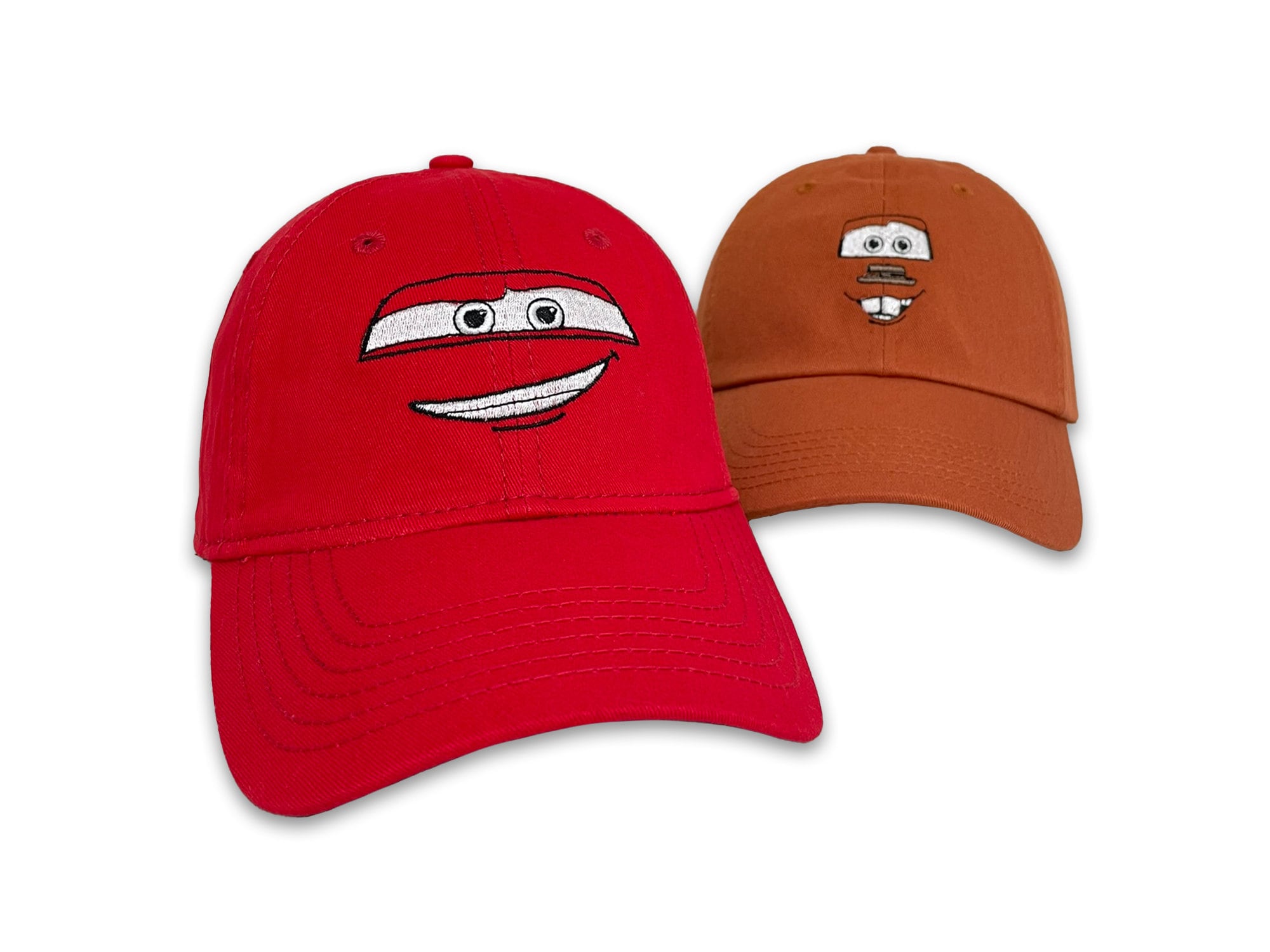 EMBROIDERED HAT Lightning Mcqueen and Tow Mater - Disney Cars - Adult ...