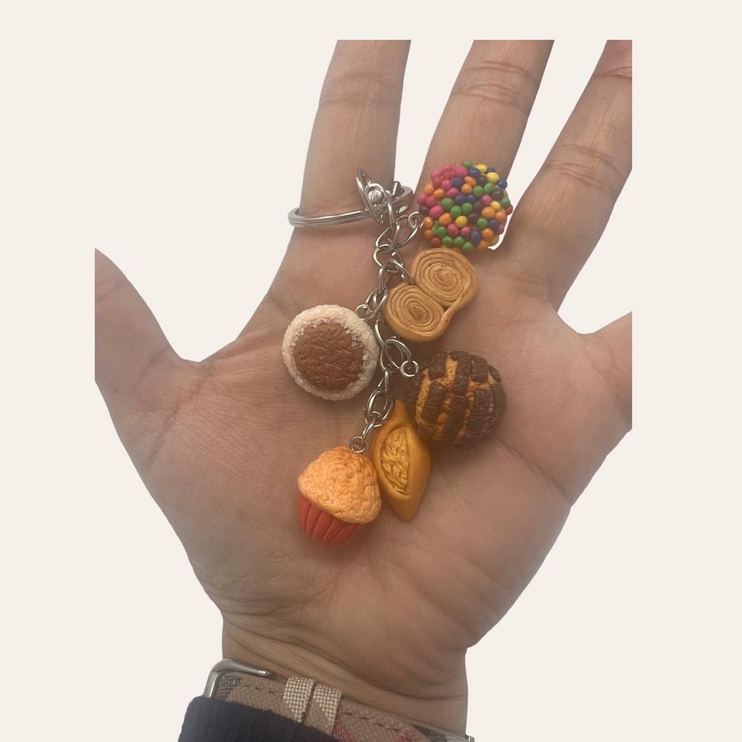 Pan Dulce Keychain - Conchita Chocolate - Etsy
