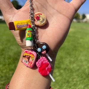 Mexican Candy Favorites Keychain-6 Charms - Etsy