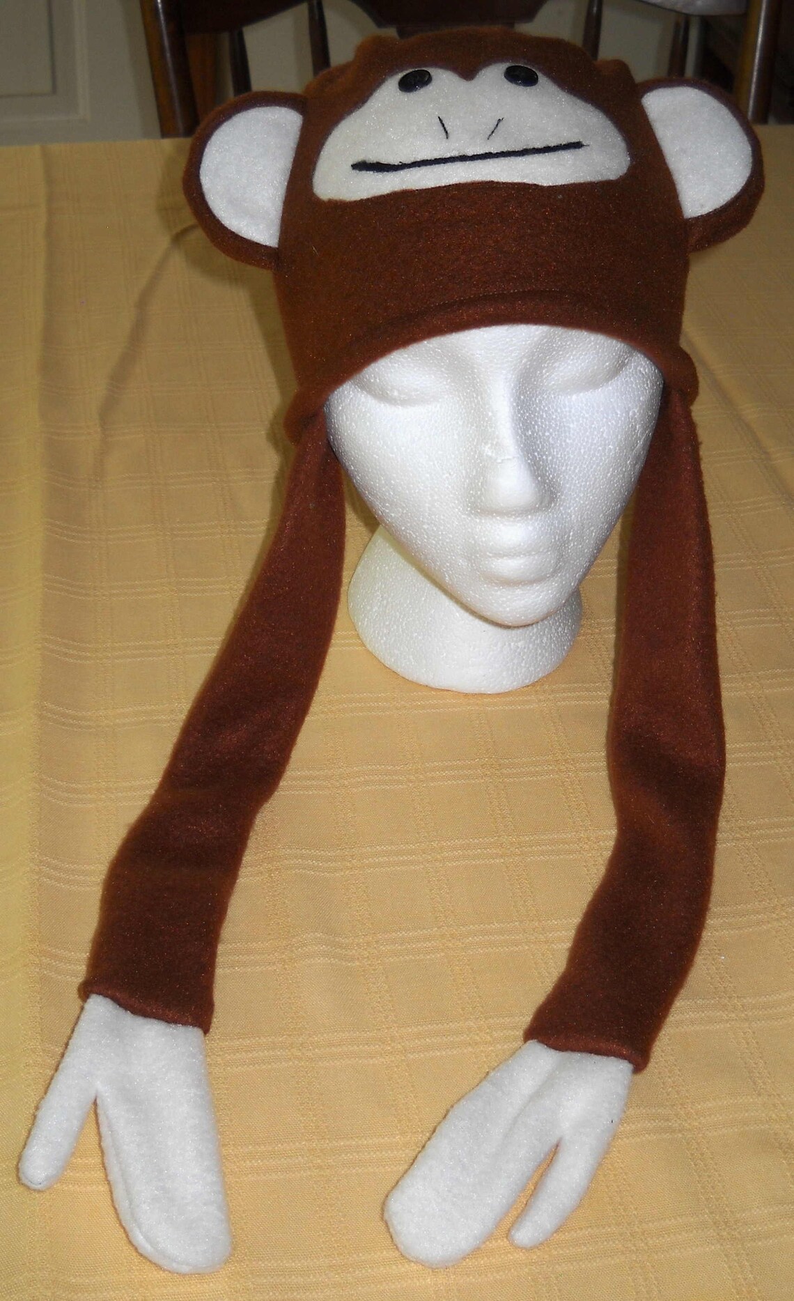 Monkey or Chimp Hat Your Choice With a Tail or Without. - Etsy