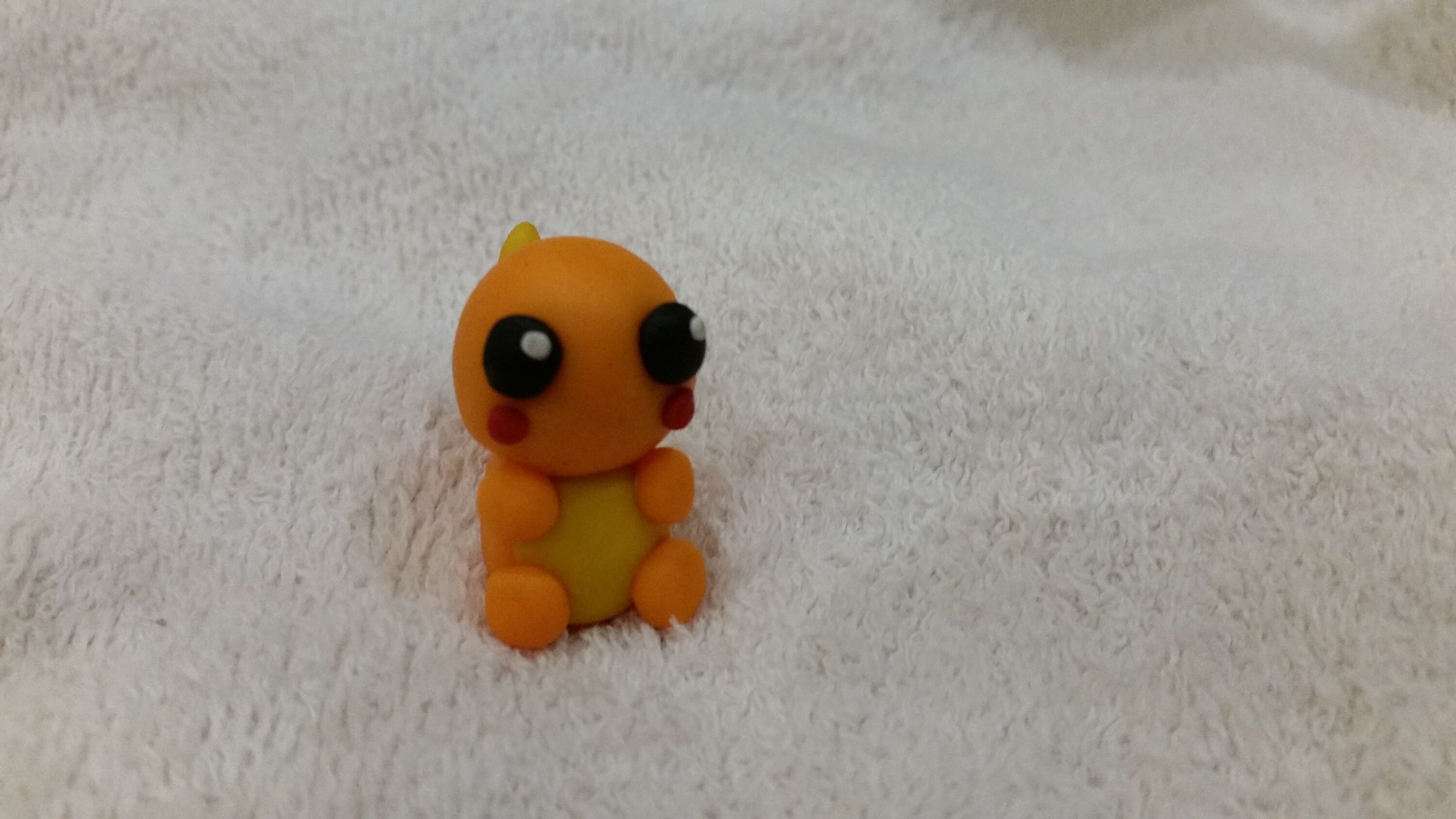 Charmander Cute Pokemon Clay Figure Keychain - Etsy
