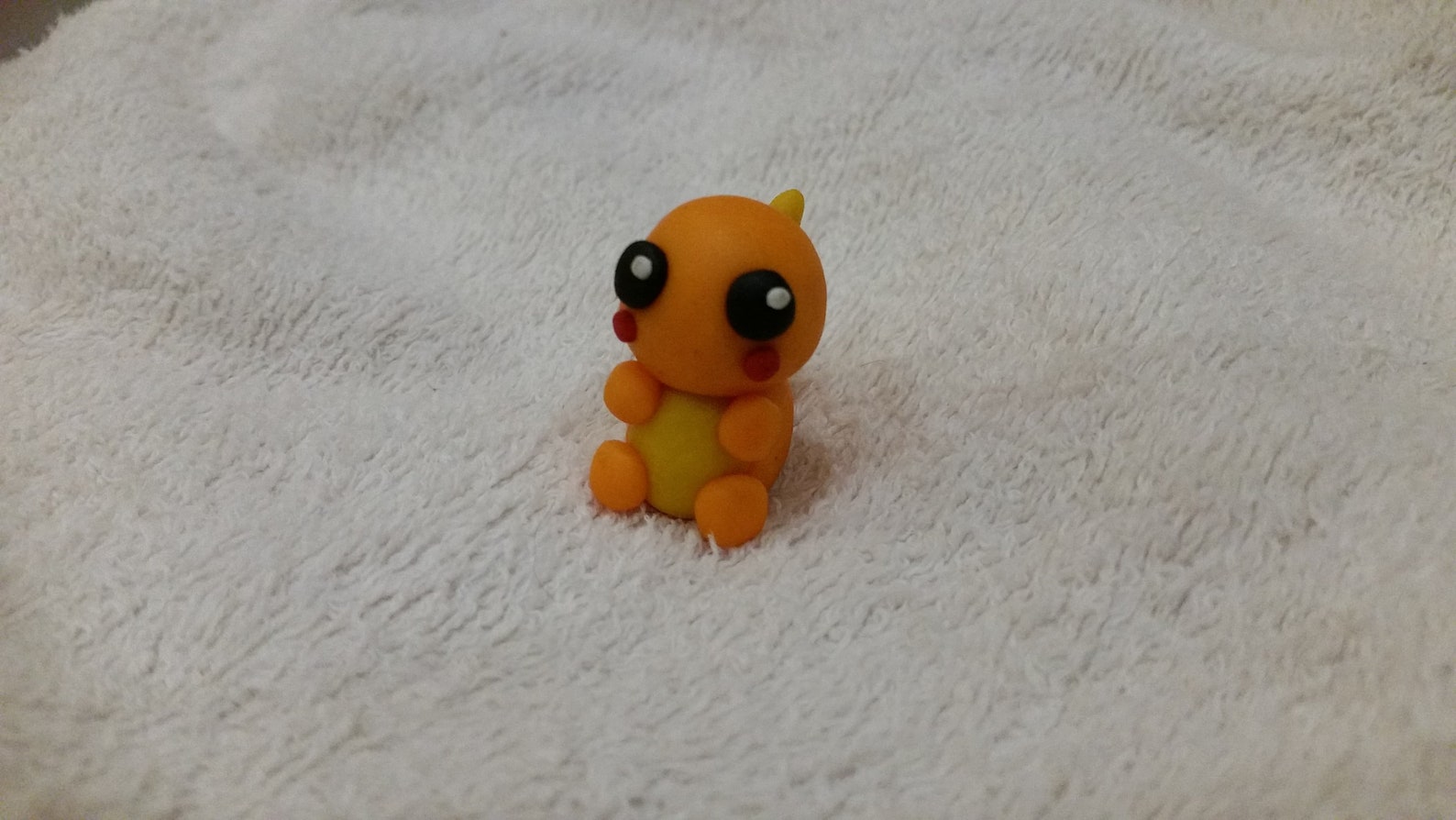 Charmander Cute Pokemon Clay Figure Keychain - Etsy