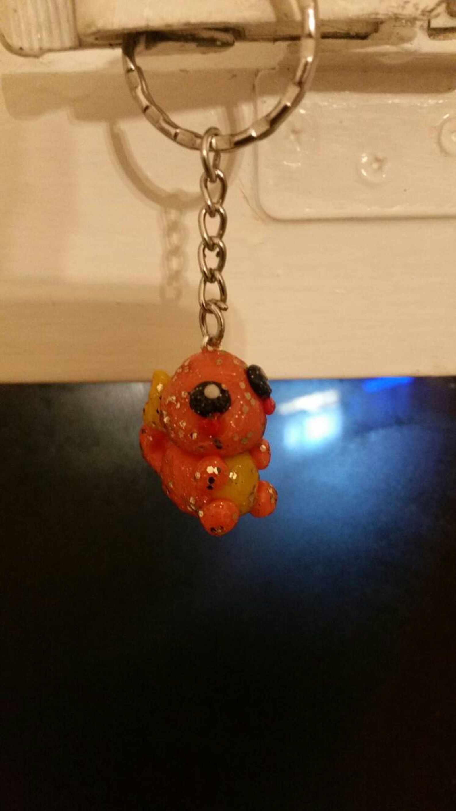 Charmander Cute Pokemon Clay Figure Keychain - Etsy