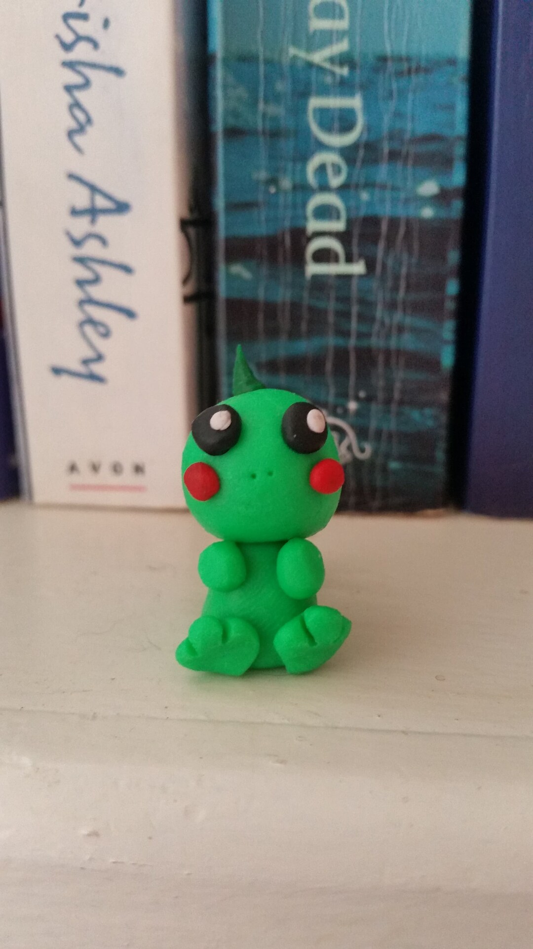 Baby Dragon Keyring Figure Clay Model - Etsy