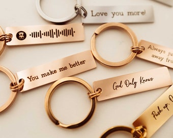Custom Apple Music Lyrics Keychain Your Song, Your Lyrics, Uniquely ...