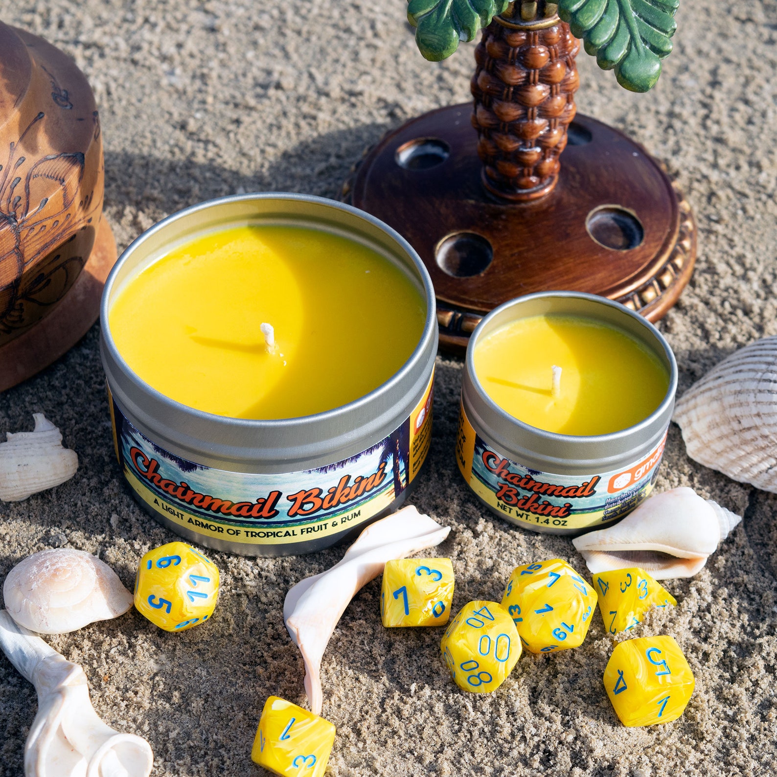 Chainmail Bikini Gaming Candle | Soy Candle | Hand Poured | DND |20oz ...