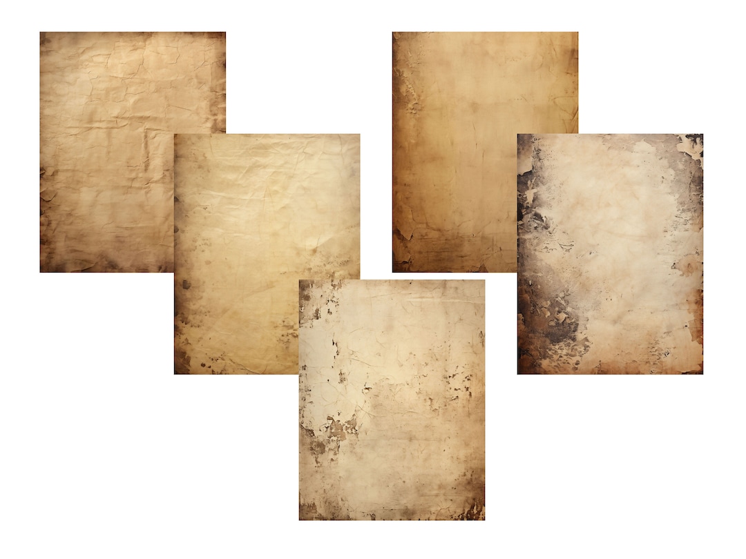 Vintage Old Paper | Instant, Printable Download of Archaic, Weathered ...