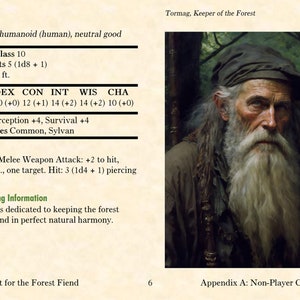 The Hunt for the Forest Fiend: A 5E Adventure Module for Characters of ...