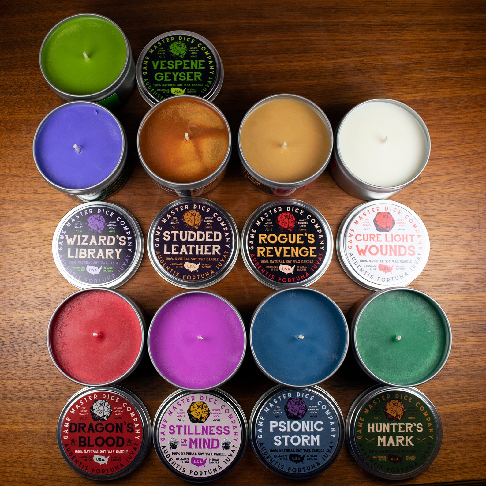 Studded Leather Gaming Candle Soy Candle Geek Gift RPG - Etsy