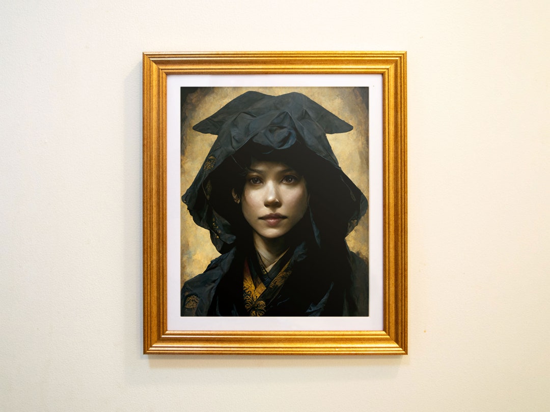 Portrait of Madrika the Rogue | Fantasy Art Print | Giclée Painting by ...