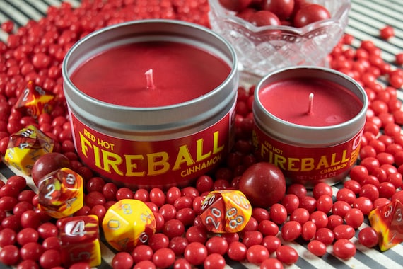 Fireball Gaming Candle Soy Candle Hand Poured Wizard - Etsy Canada