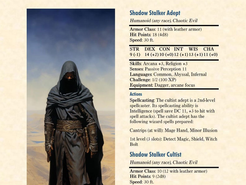 Curse of the Shadow Weaver: A 5E Adventure Module for Characters of ...