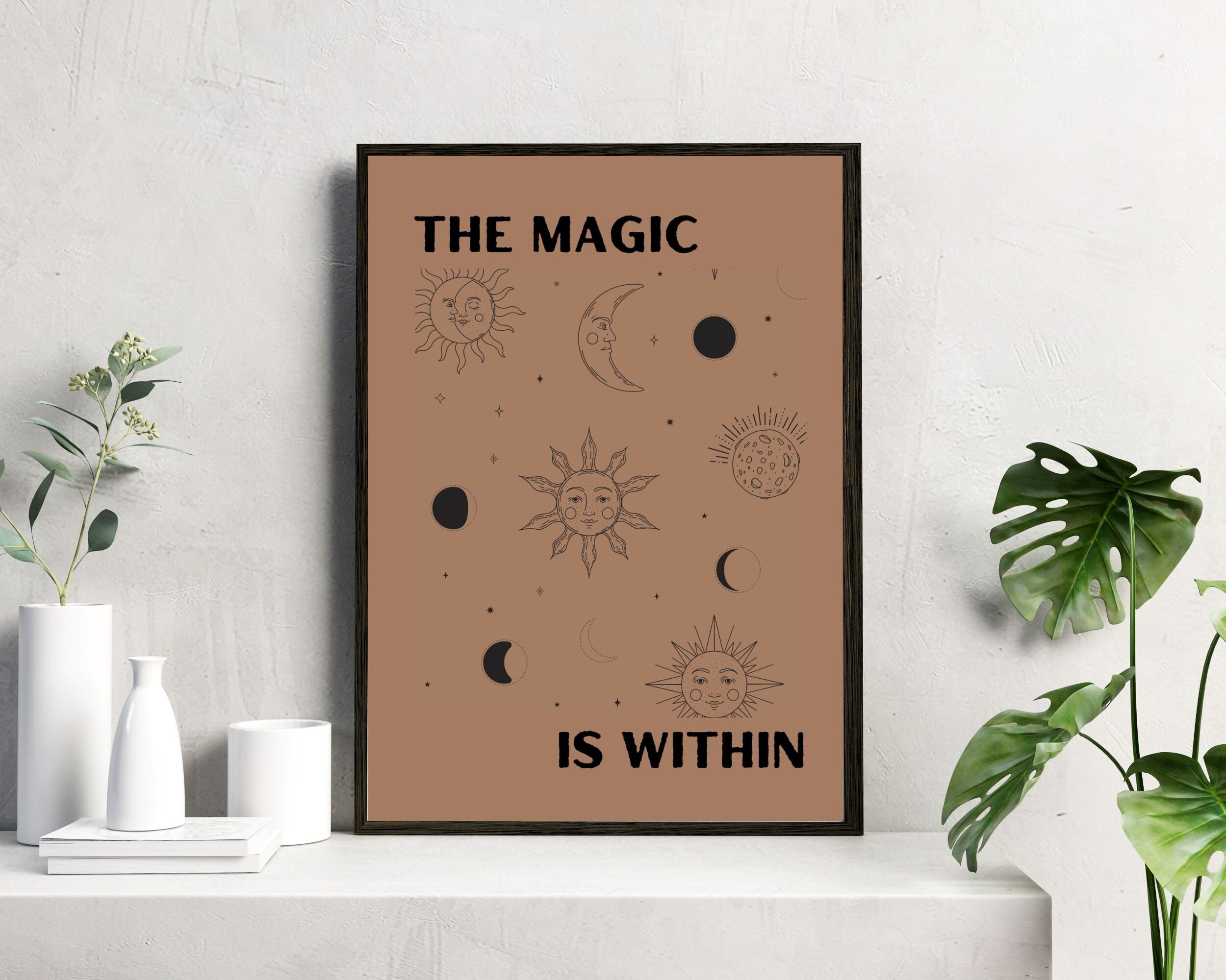 The Magic is Within Wall Art, Digital Wall Print, You Are Magic - Etsy
