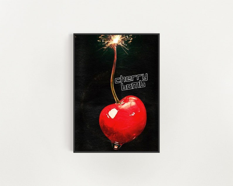 Cherry Bomb, the Runaways, Cherry Poster, Digital Download - Etsy
