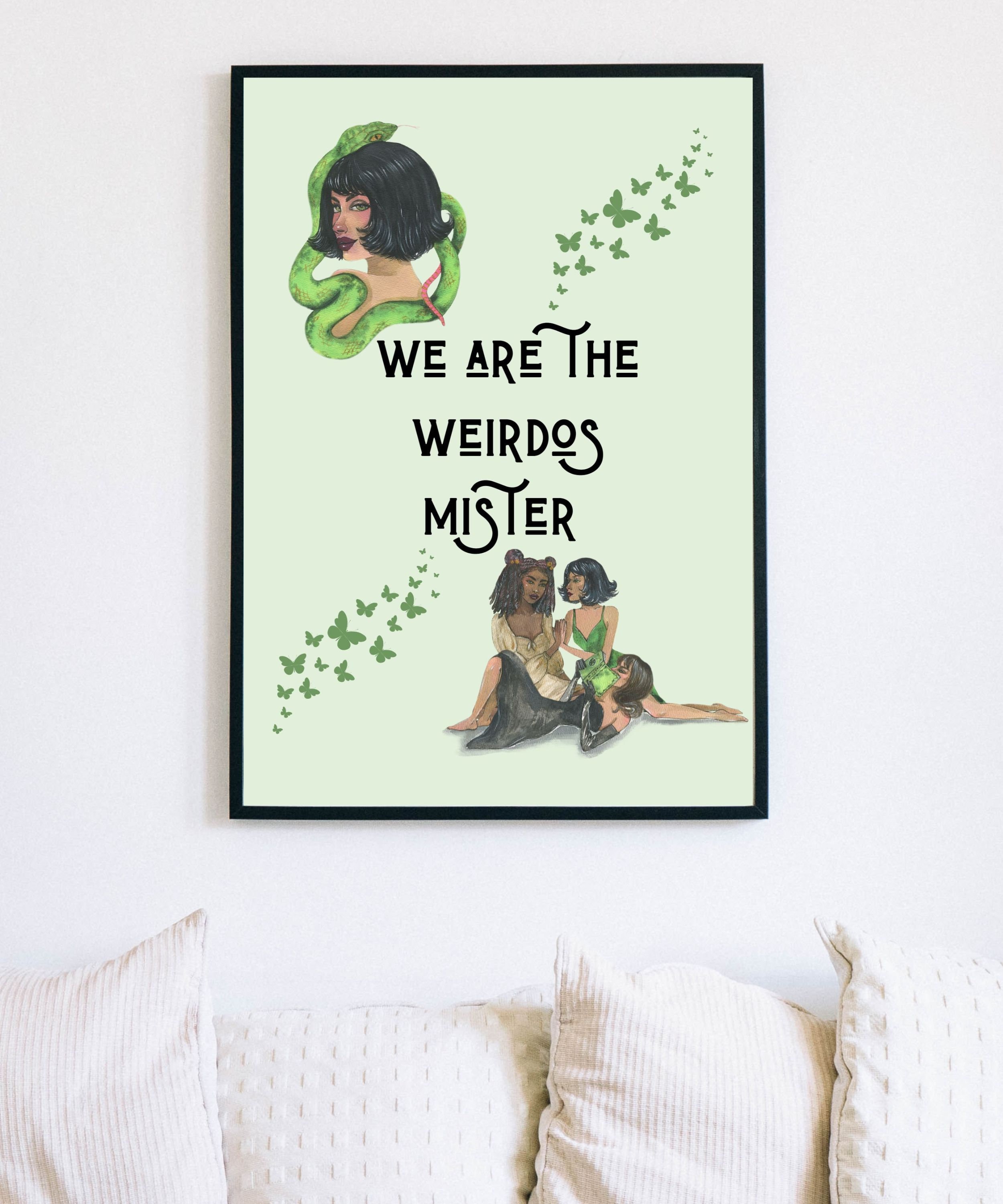 We Are the Weirdos Mister Wall Art, the Craft Movie, Digital Download ...