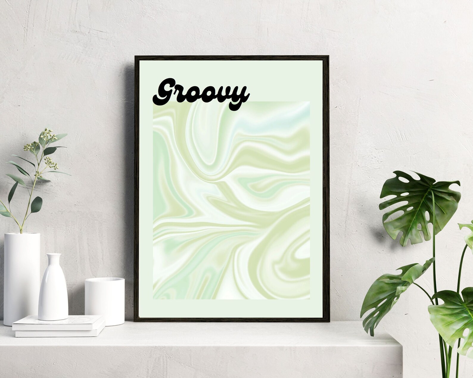 Groovy Wall Art, Groovy Print, Bold, Funky, Retro, Digital Download - Etsy