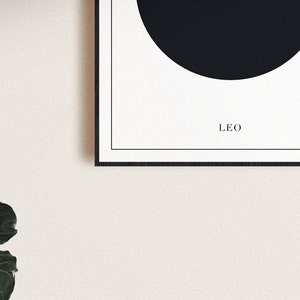 Leo | Astrological Posters - Etsy