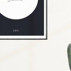 Leo | Astrological Posters - Etsy