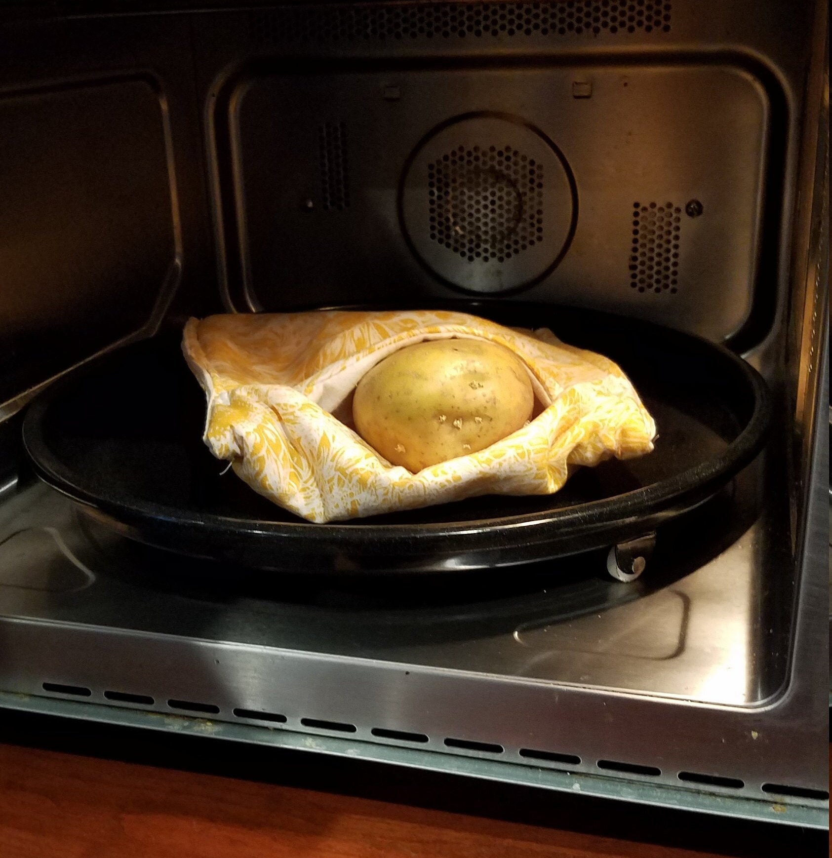 Daisy Potato Pocket for Microwave - Etsy