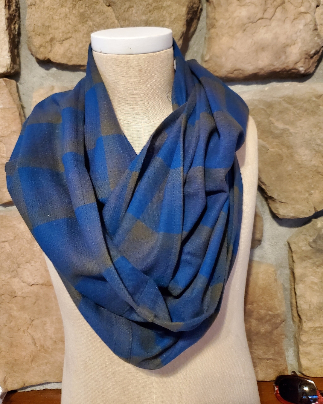 Ultrafine Merino Wool Flannel Infinity Scarf for Men or Women - Etsy