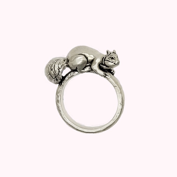 Squirrel Ring - Etsy