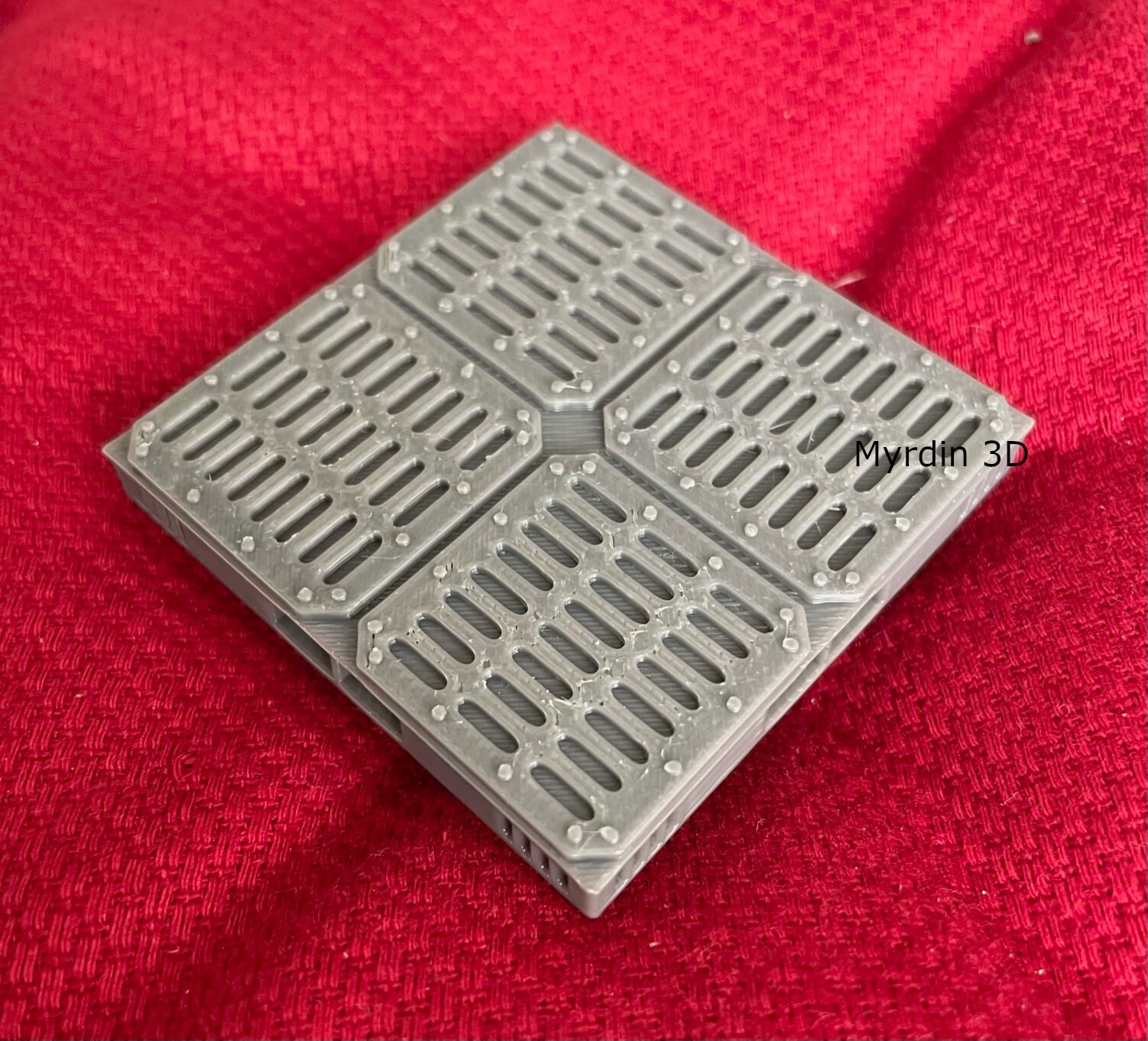 3D Terrain Sci-fi / Industrial Grate 10x10 Floor – Dragonlock 28mm - Etsy
