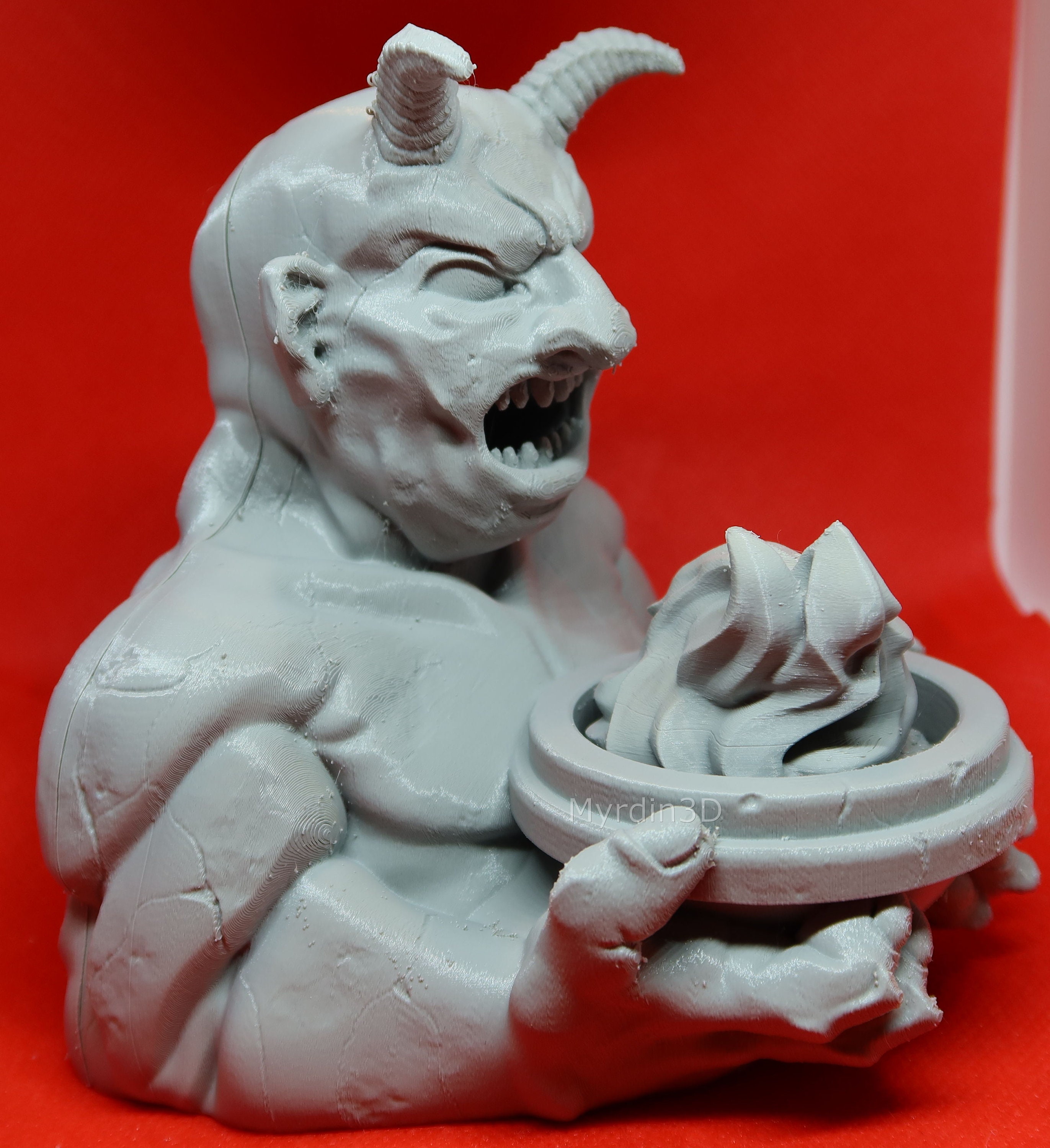Demon Statue 28mm – Dragonlock – 3D Printed 28mm - Etsy