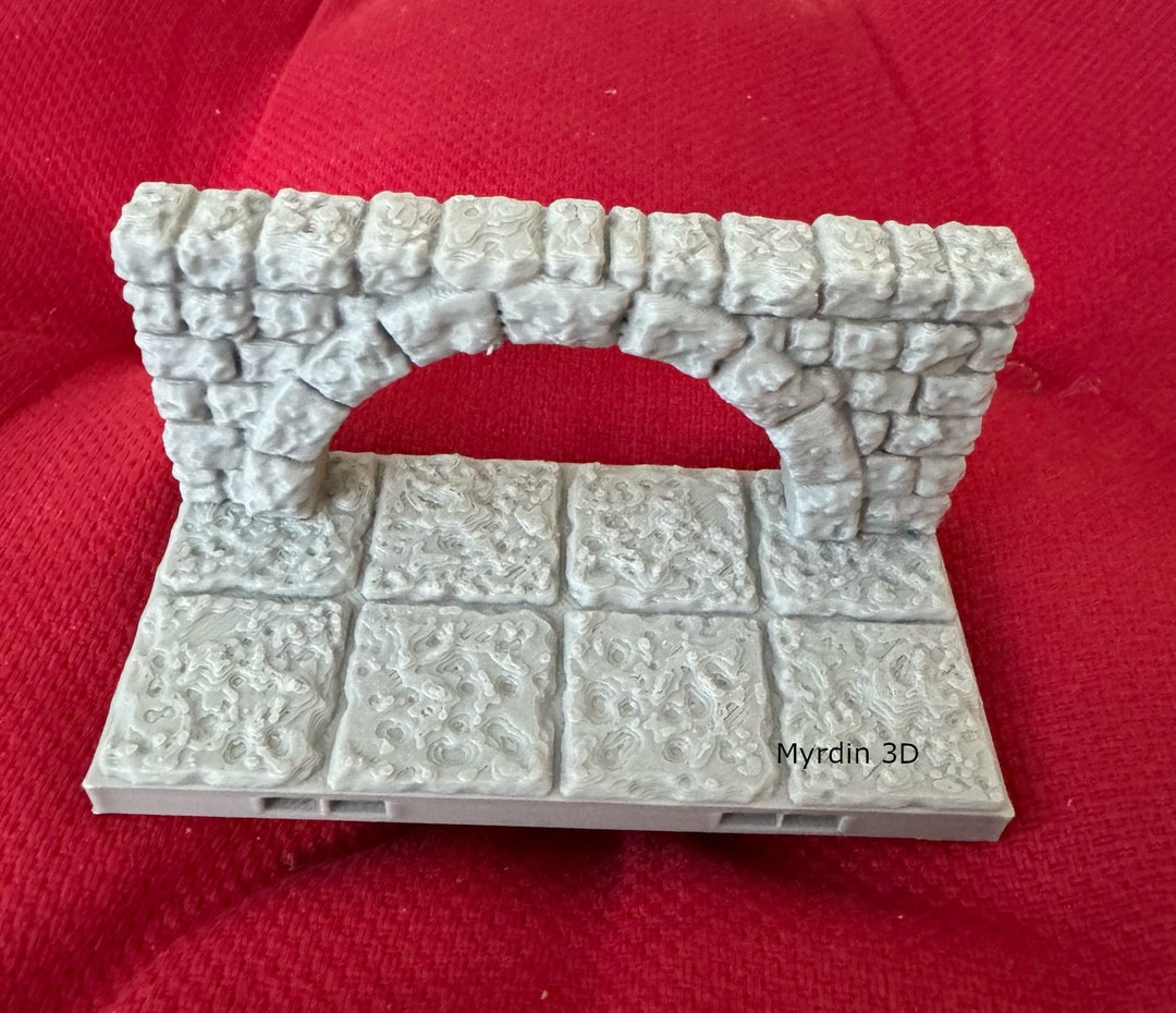 3D Terrain Dungeon 20 Foot Arch – Dragonlock 28mm - Etsy