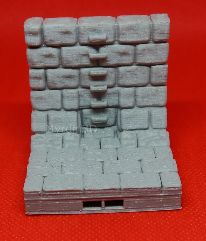 3D Terrain Dungeon Sewer 10’ Ladder Wall – Dragonlock 28mm - Etsy