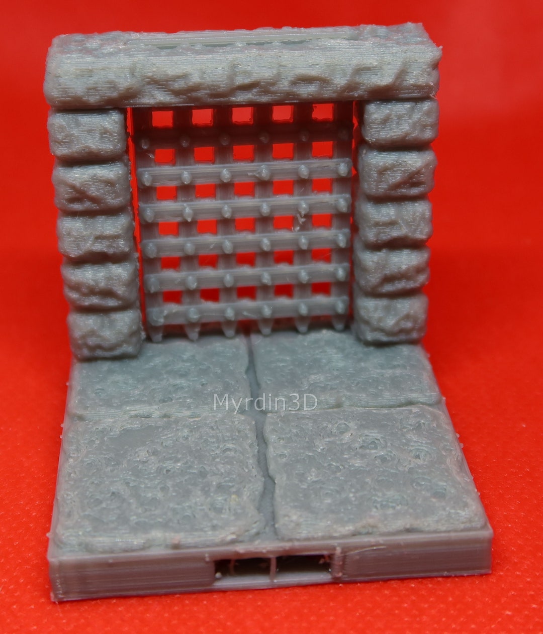 3D Terrain Portcullis (corridor or Room Wall) – Dragonlock 28mm - Etsy