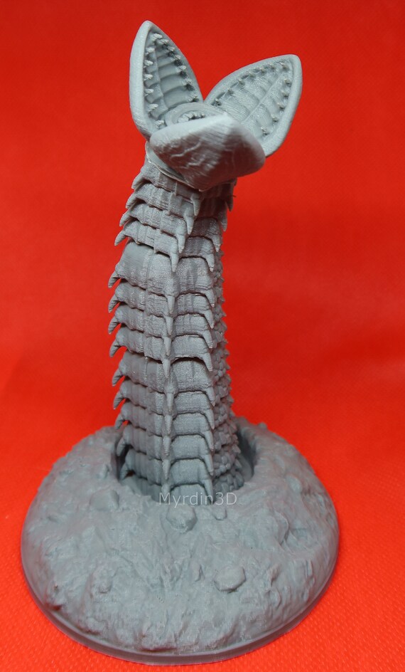 Purple Worm giant Worm Miniature 28mm Dragonlock 3D - Etsy
