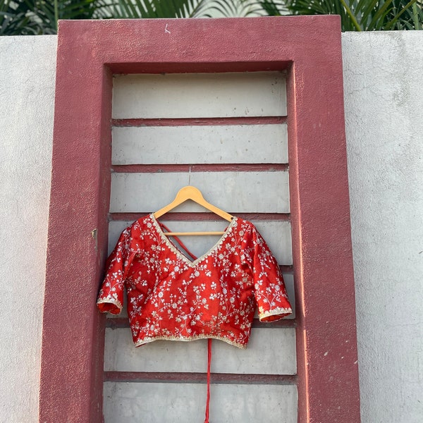 Rust Blouse - Etsy