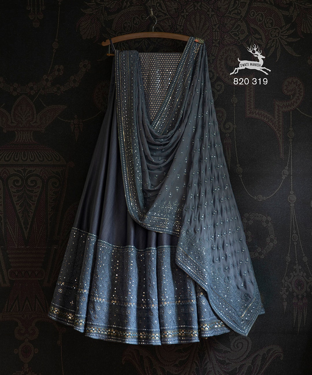 Gorgeous Gary Lehenga Choli With Dupatta Indian Designer Party Wear ...