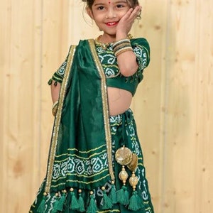 Kids Lehenga Choli Dupatta Indian Designer Ethnic Girls Kids - Etsy