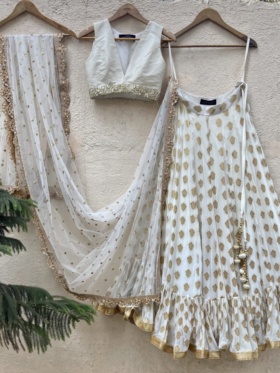 White Lehenga Choli Lenga Lehnga Chania Choli Function Wear - Etsy