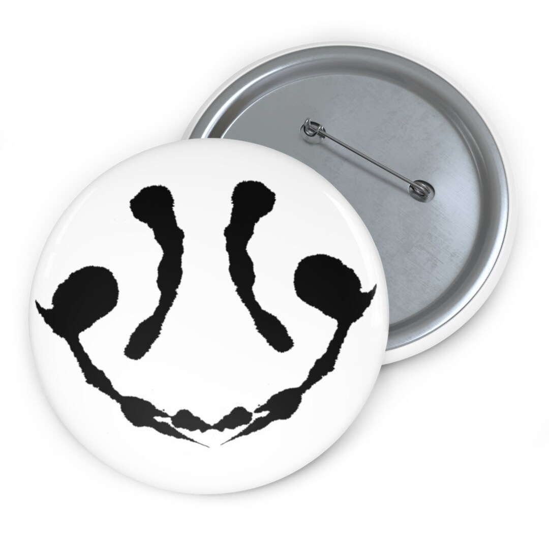 Rorschach Pin - Etsy