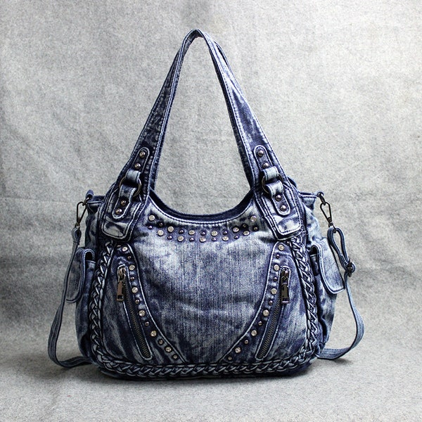 Denim Bags - Etsy