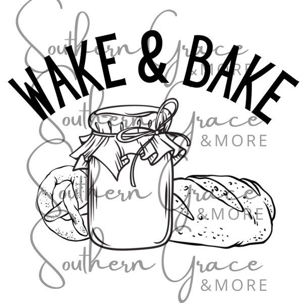 Wake and Bake - Etsy